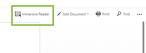 Microsoft Immersive Reader