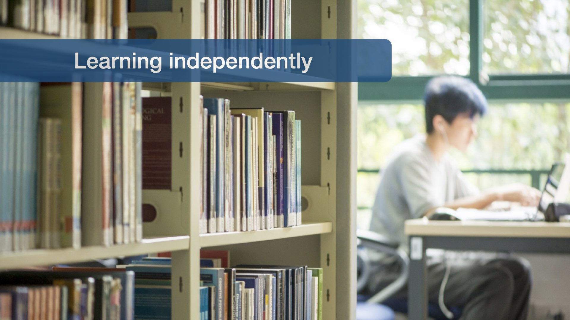 Learning independently