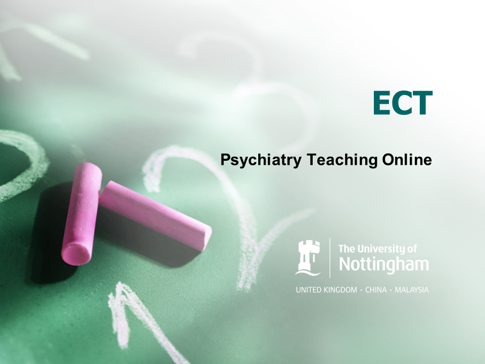 Electroconvulsive Therapy (ECT)