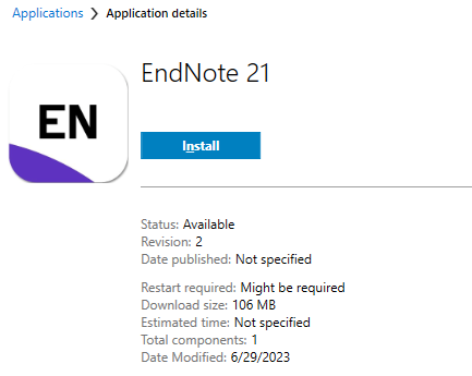Managing References with Endnote