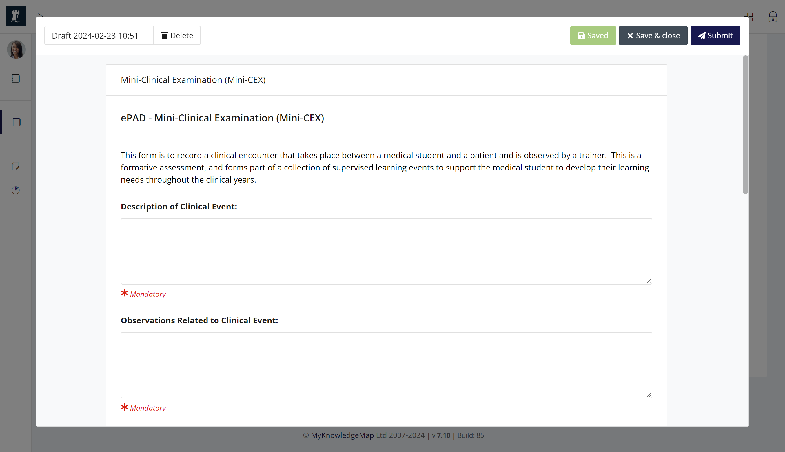 ePAD ePortfolio Guidance